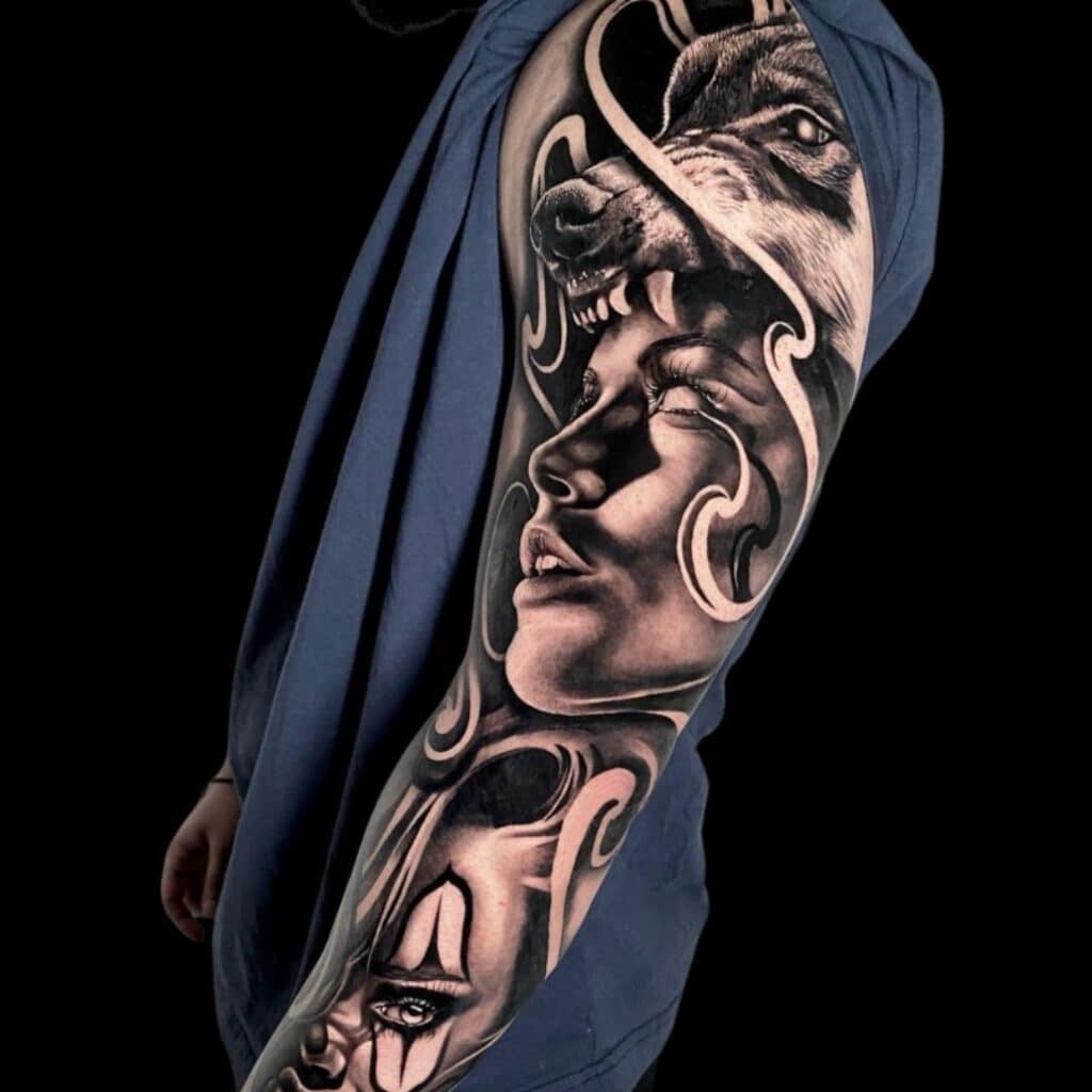 Brisbane Portrait Tattoo Artist, Rafael Zanette - CB Ink