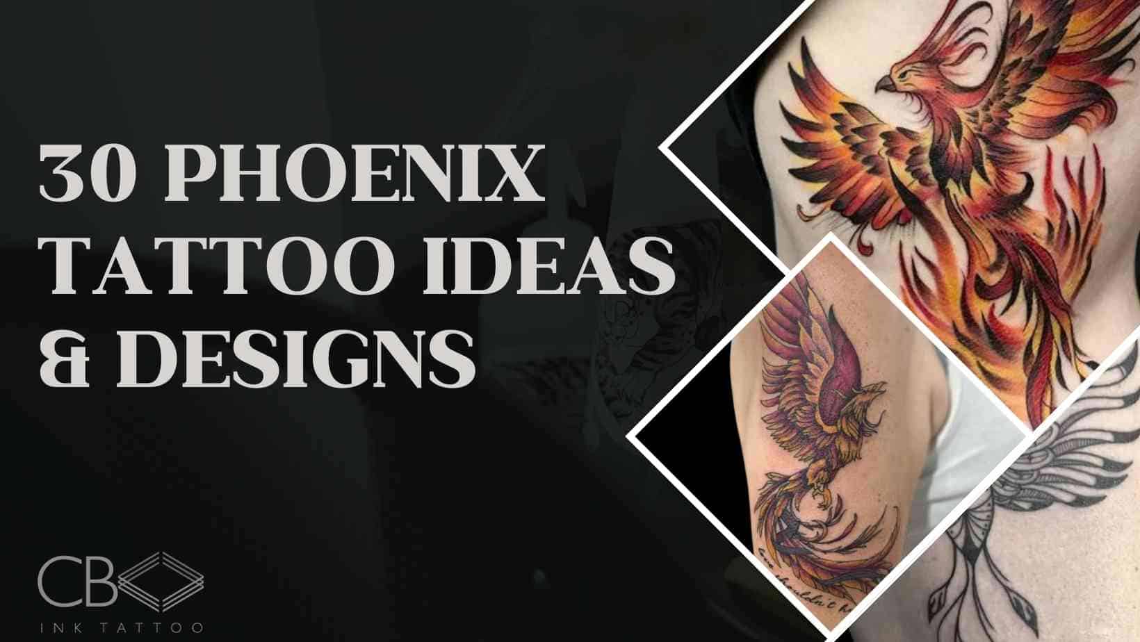 Rising phoenix tattoo designs - Dmhtattoos.com