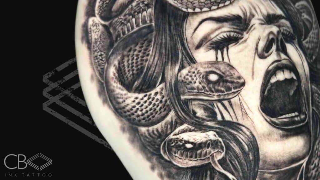 Medusa Tribal Tattoos
