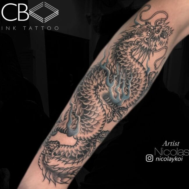 Evil Dragon Face Tattoo Page 8 | Evil Tattoo Photos Download Free